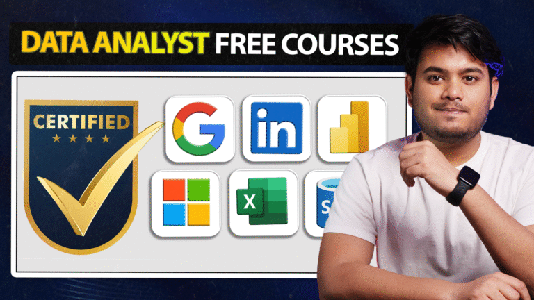 Top Free Data Analyst Certification Courses 2025 – Top Varsity